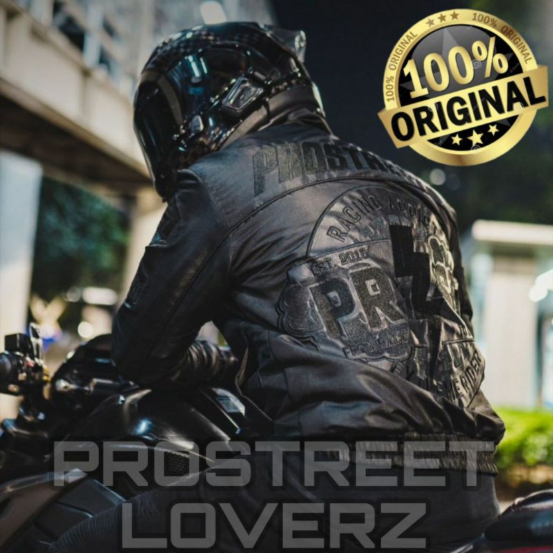 Jual JACKET PROSTREET | THUNDERBOLT | BLACK | SPECIAL EDITION | NEW ...