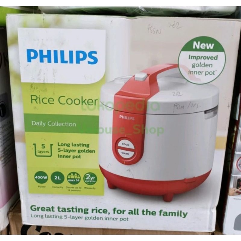 Jual MAGIC COM PHILIPS HD 3119 2L - RICE COOKER PHILIPS 2L - MAGIC ...