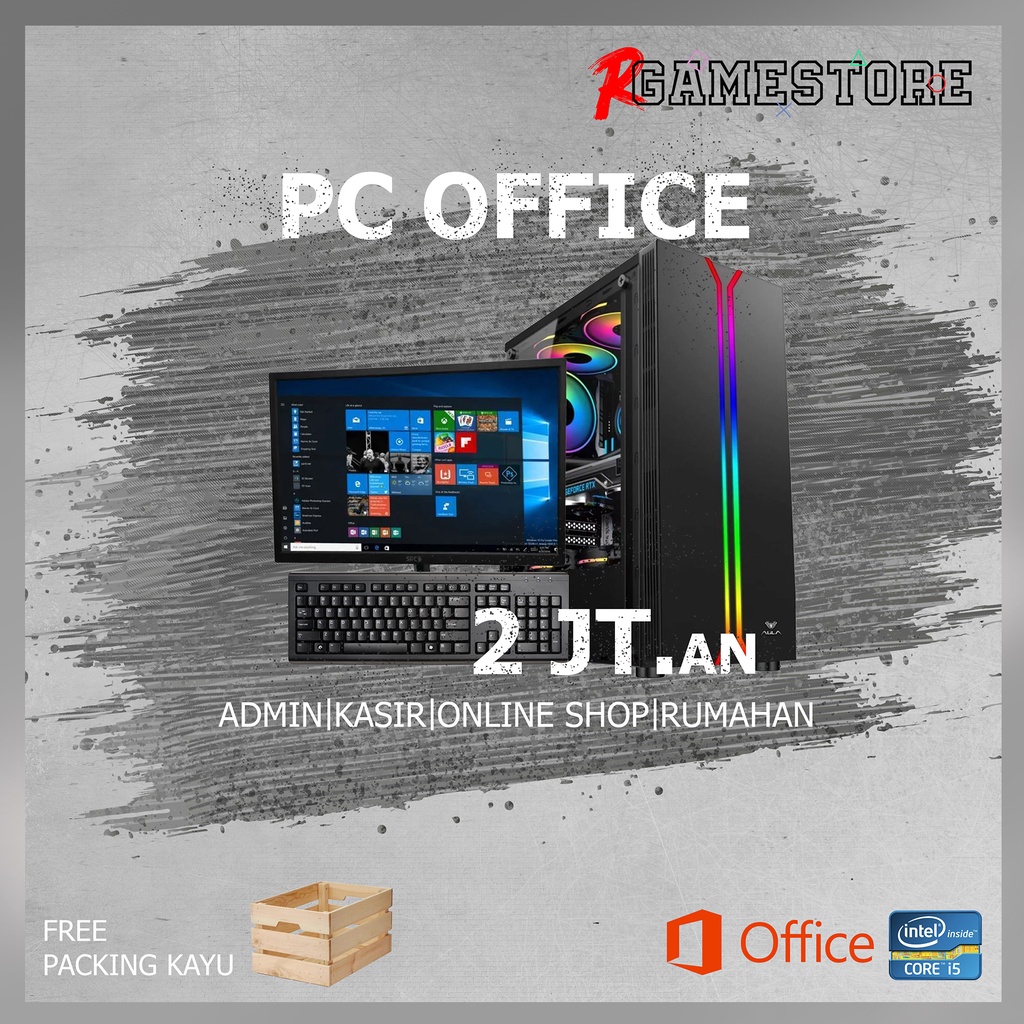 Jual PC Komputer Rakitan Murah i5 untuk Office/Kantor/Rumah Fullset ...