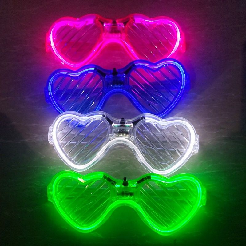 Jual kacamata led party bentuk love | Shopee Indonesia