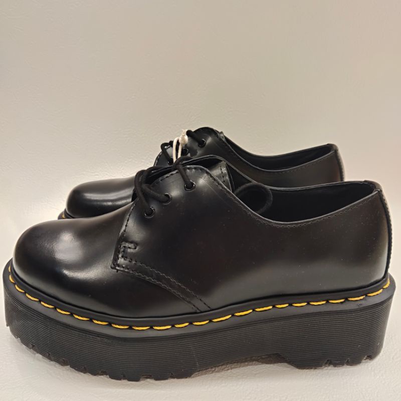 Jual Sepatu Docmarts Boots Dr.martens 1461 Quad Platform Low Black ...