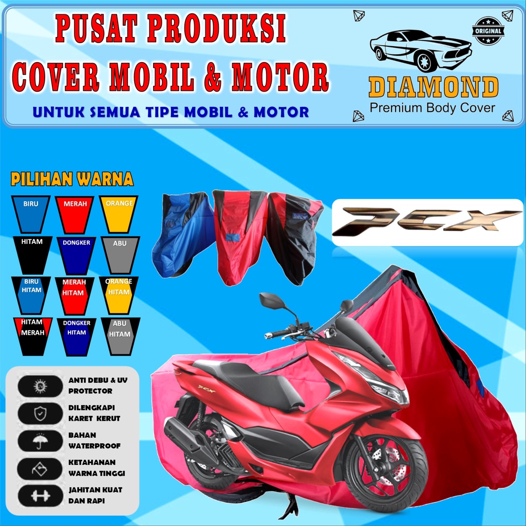 Jual Cover Motor HONDA PCX SEMUA TIPE DAN TAHUN | Shopee Indonesia