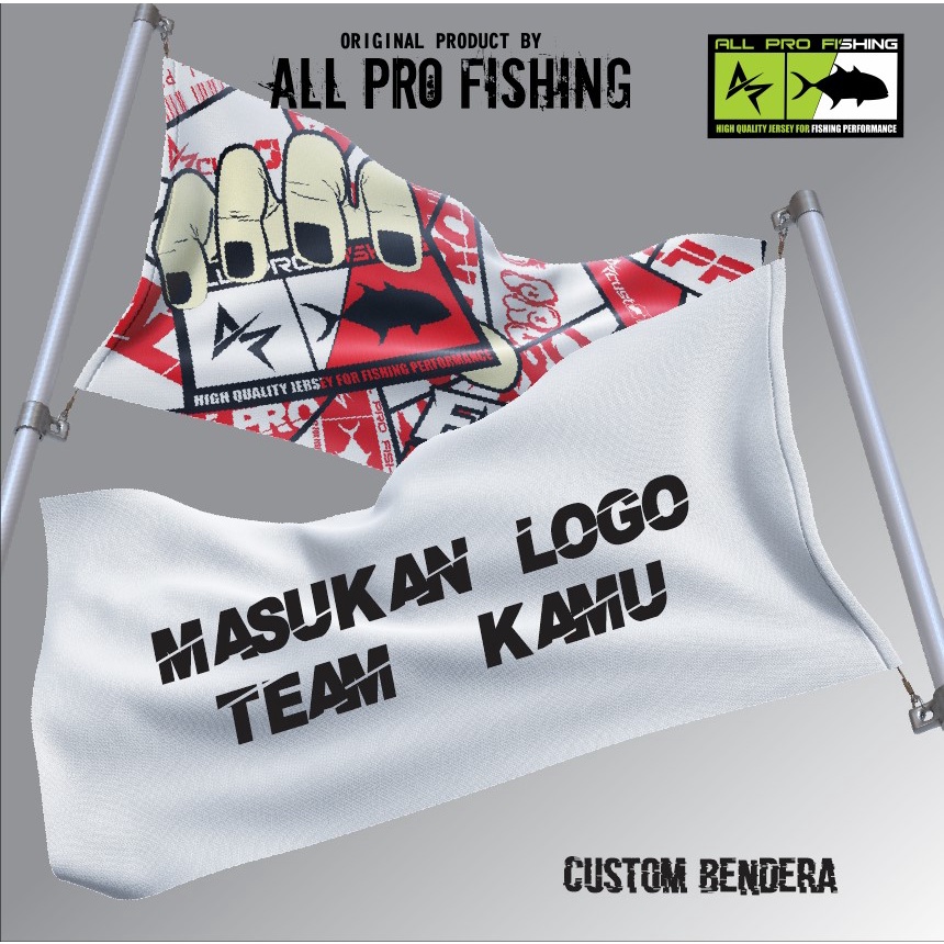 Jual Custom Bendera printing untuk team | Shopee Indonesia
