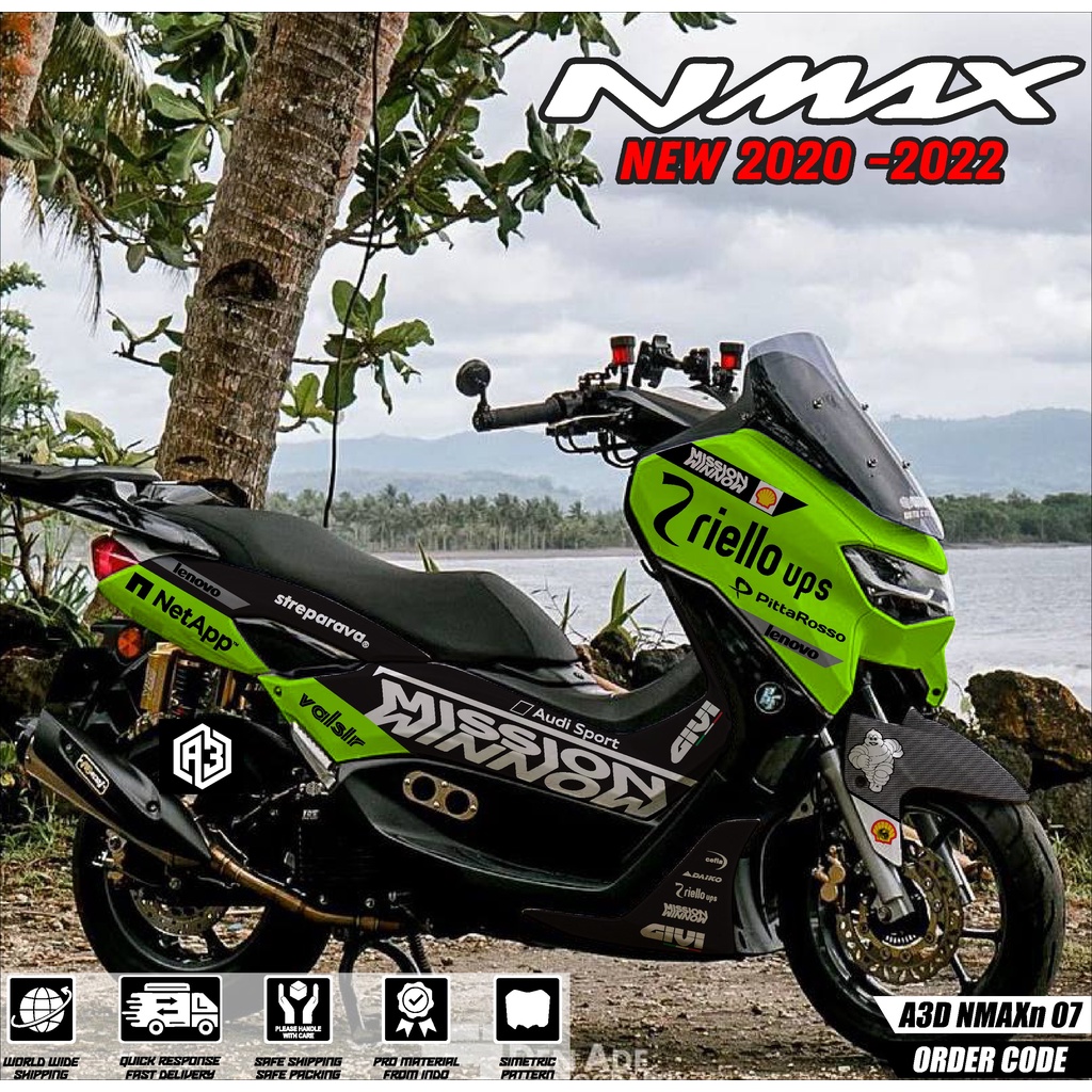 Jual Decal Sticker Nmax New 2020 - 2022 Fullbody Decal Sticker Yamaha ...