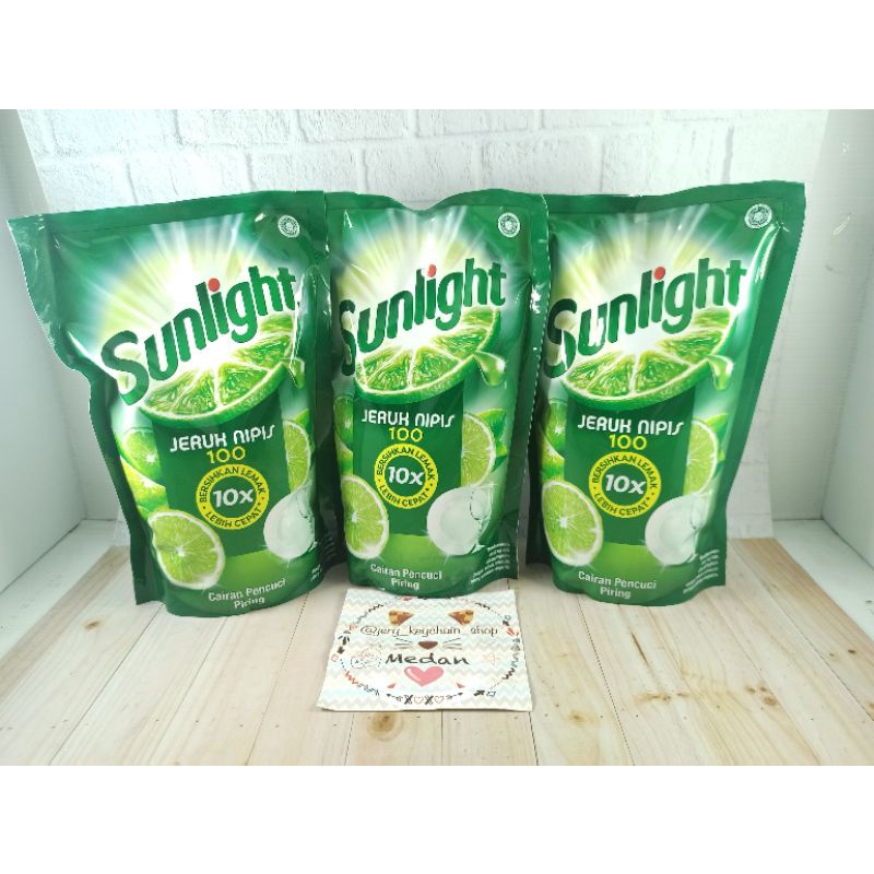 Jual Sunlight Sabun Cuci Piring Dishwash Jeruk Nipis 10X Bersihkan Lemak Lebih Cepat 755ml ...