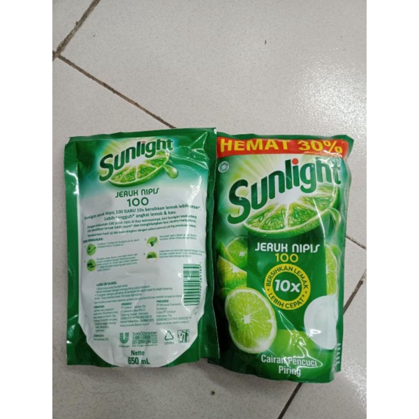 Jual Sunlight Lime New / Sunlight Jeruk Nipis 650Ml / SABUN CUCI PIRING ...