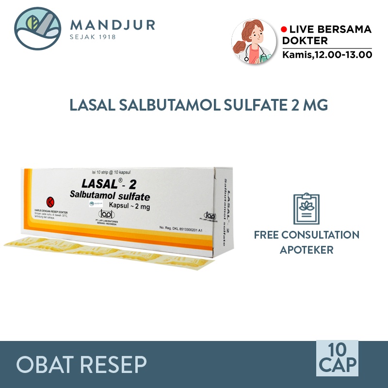 Jual Lasal 2 Mg 10 Kapsul | Shopee Indonesia