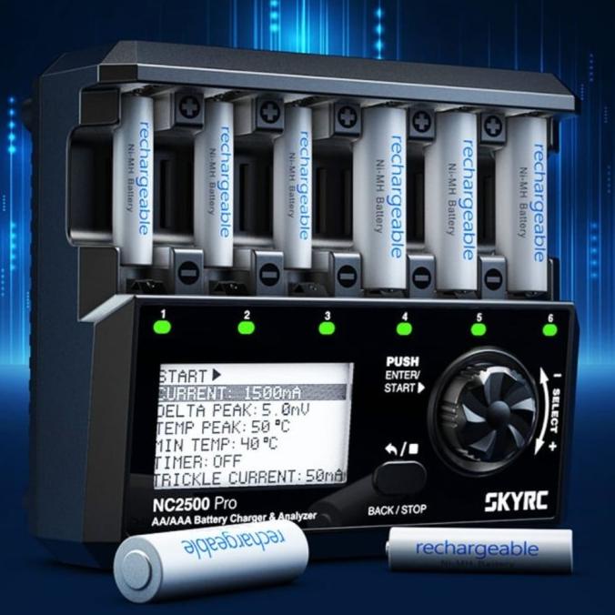 Jual Skyrc Nc2500 Pro Aa/Aaa Nimh/Nicd Charger & Analyzer | Shopee ...