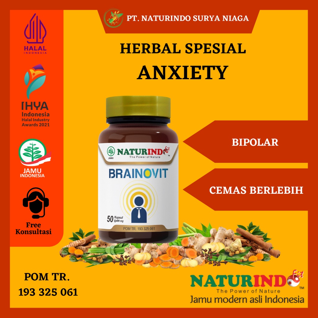 Jual Suplemen Anxiety Kecemasan Cemas Berlebih Insomnia Vitamin Nutrisi ...