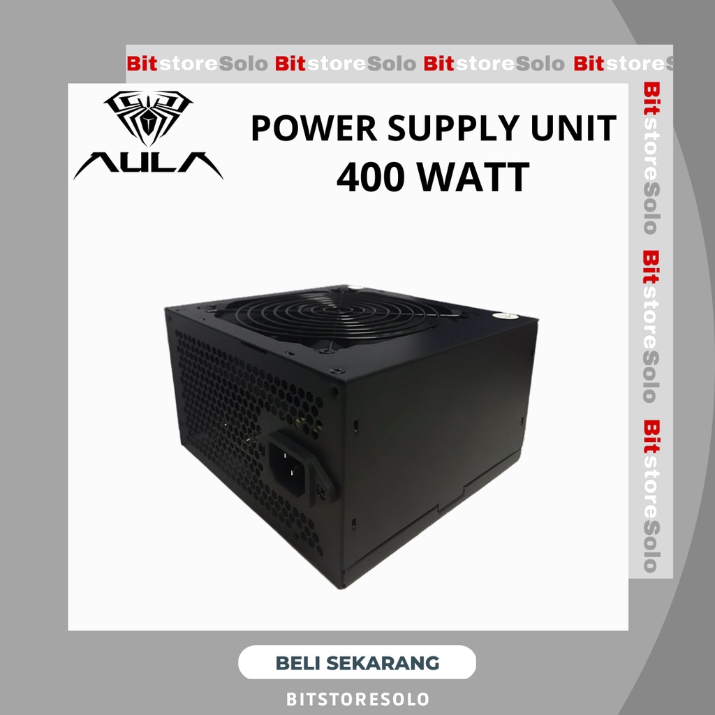 Jual PSU POWER SUPPLY GAMING AULA 400 WATT 400W | Shopee Indonesia