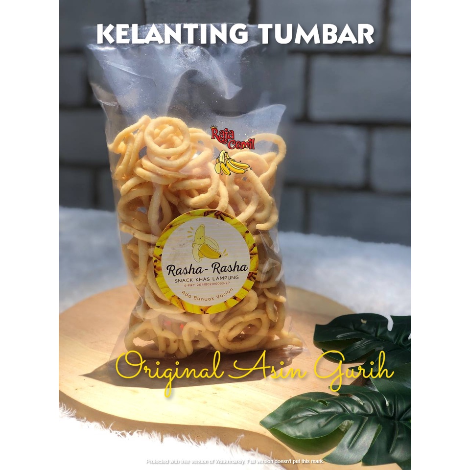 Jual 250 gr Kelanting Tumbar Original Cemilan Khas Lampung | Shopee ...