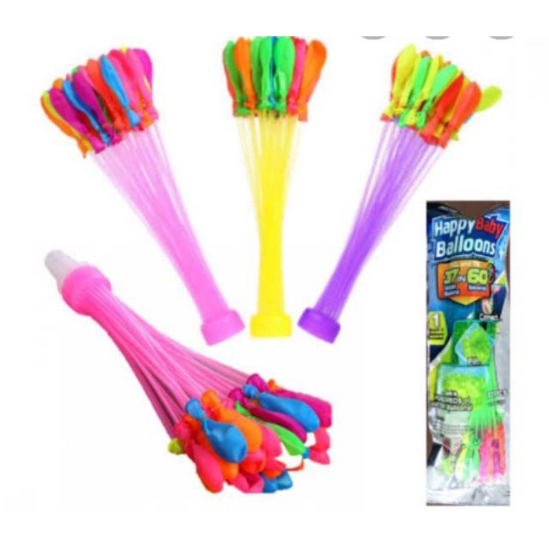 Jual BALON AIR / water balloon magic 37pcs | Shopee Indonesia