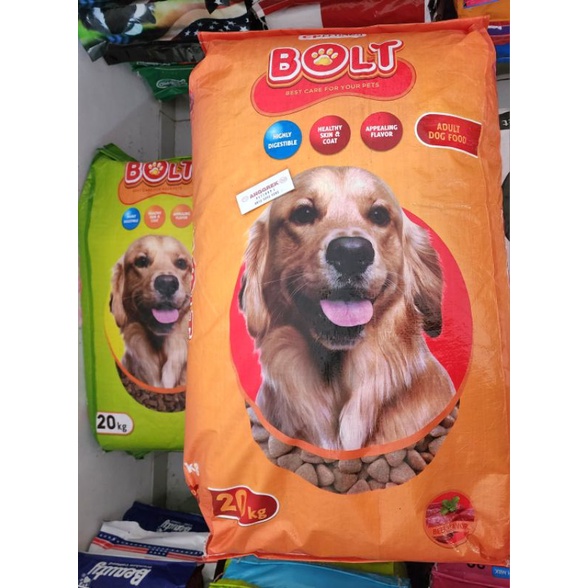 Jual Bolt Dog Makanan Anjing 20kg | Shopee Indonesia