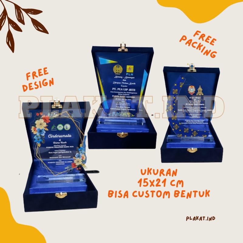 Jual PLAKAT AKRILIK CINDERAMATA FREE DESIGN | Shopee Indonesia