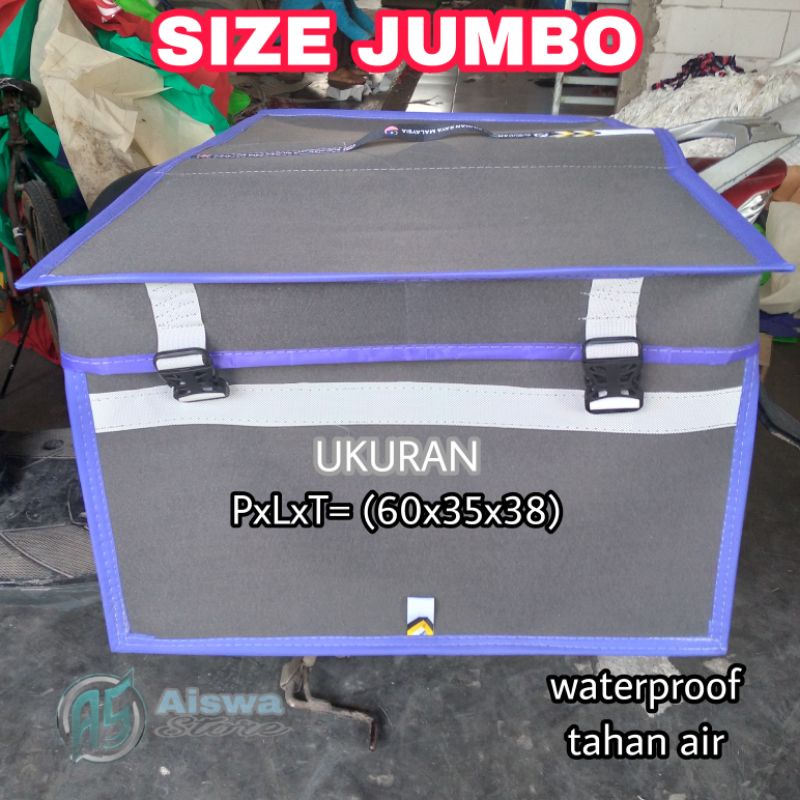 Jual BRONJONG MOTOR/ KERANJANG MOTOR TAS KURIR TAS OBROK TAS SALES ANTI ...