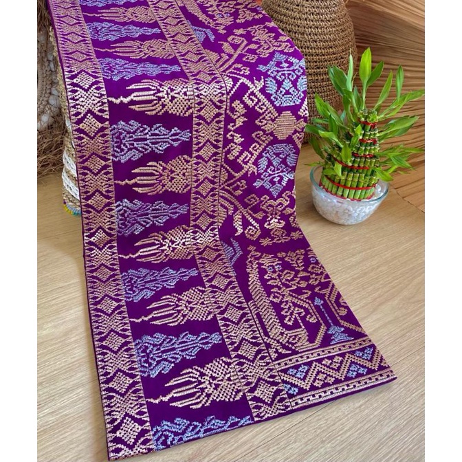 Jual Kamen lembaran bali bordir songket MAHADEWI premium | Shopee Indonesia