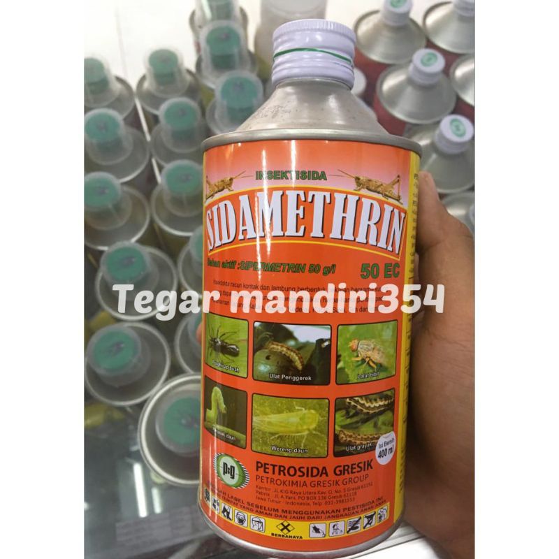 Jual INSEKTISIDA SIDAMETRIN 50EC / racun ulat sidametrin 50ec 400ml ...