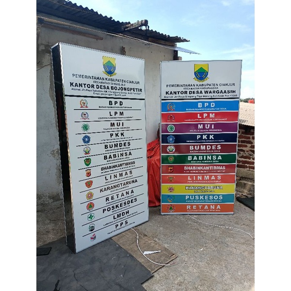 Jual NEON BOX UK 100X200 AKRILIK custom | Shopee Indonesia