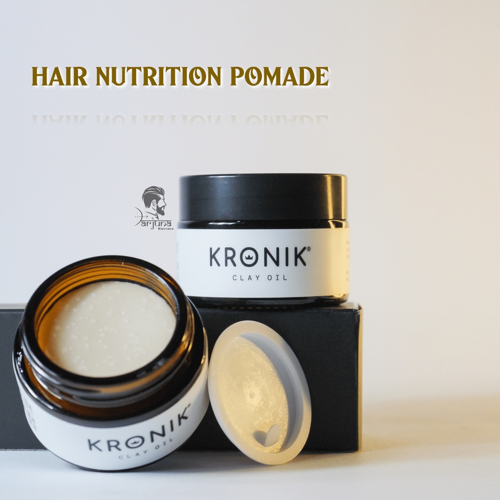 Jual Pomade Minyak Rambut Pelembab Rambut Kering Clay Oil Based Water ...