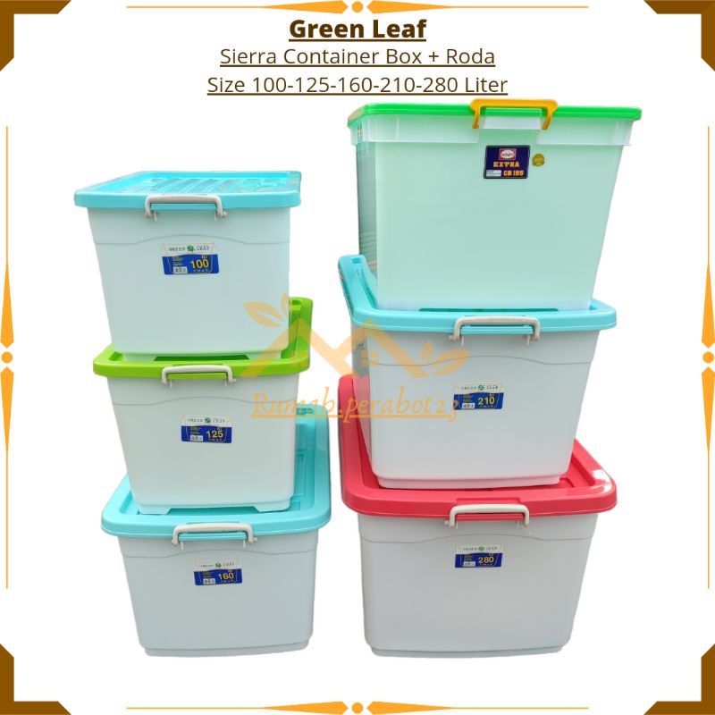 Jual SHINPO GREEN LEAF Container Box Roda Ukuran 82 95 100 125 130 150 ...