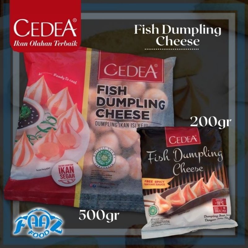 Jual Fish Dumpling Cheese Cedea (Dumpling Keju, Olahan Ikan, Seafood ...