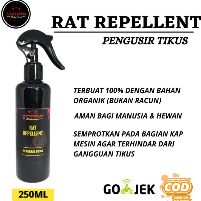Jual Rat Repellent Spray Anti Tikus 250 ml Pengusir Tikus Mobil Bahan ...