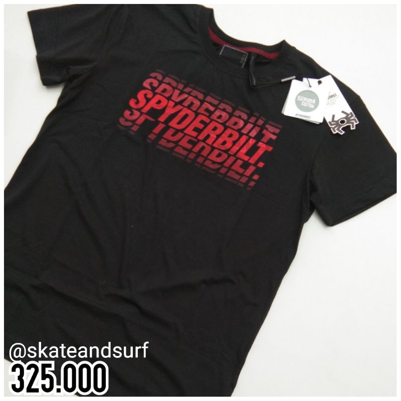 Jual TSHIRT SPYDERBILT SUPIMA ORIGINAL | Shopee Indonesia