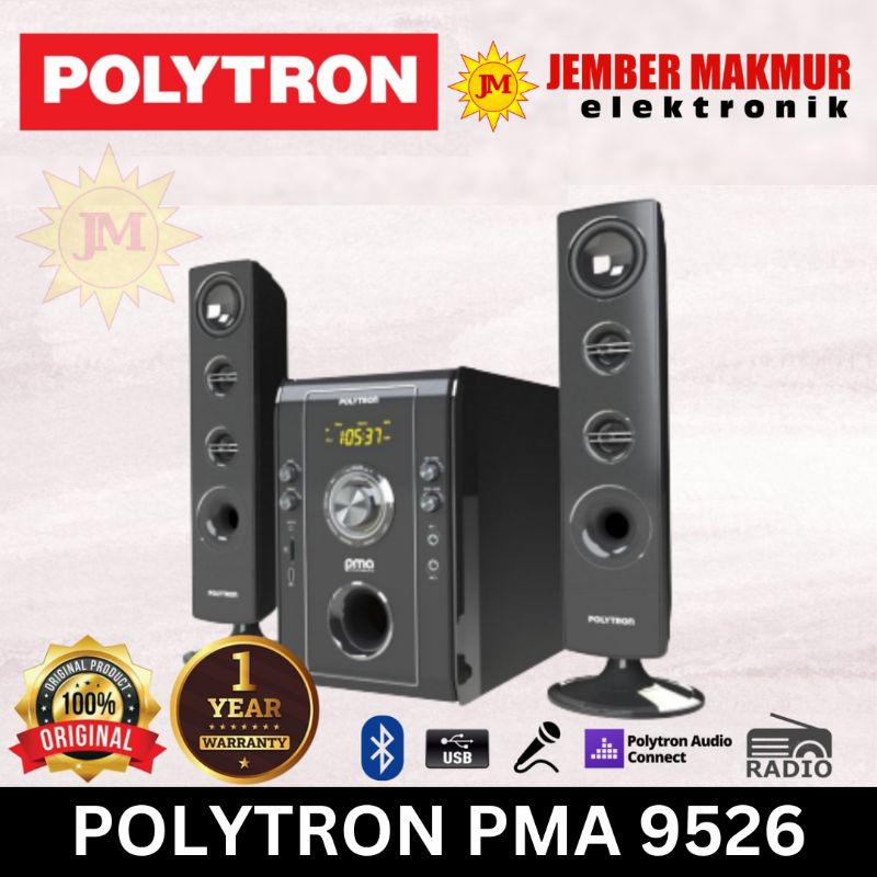 Jual POLYTRON PMA 9526 SPEAKER AKTIF POLYTRON MULTIMEDIA PMA 9526 9506 POLYTRON | Shopee Indonesia
