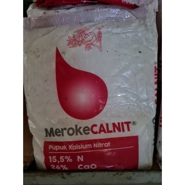 Jual PUPUK KALSIUM NITRAT MEROKE CALNIT 1 KG | Shopee Indonesia