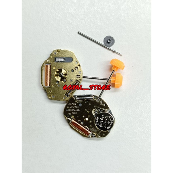 Jual mesin jam tangan miyota 1L22 original (2jarum) ready 1L32 (3jarum) | Shopee Indonesia
