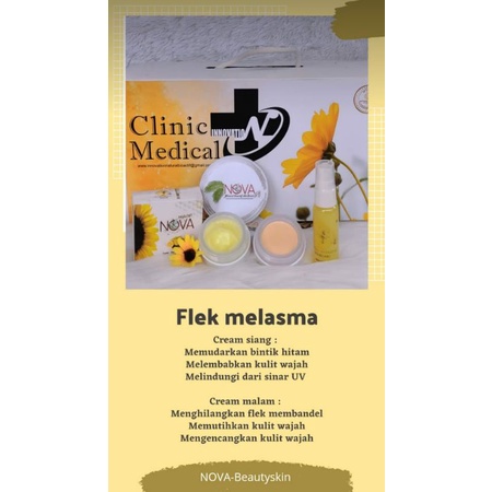 Jual NOVA SKINCARE PAKET FLEK MEMBANDEL | Shopee Indonesia