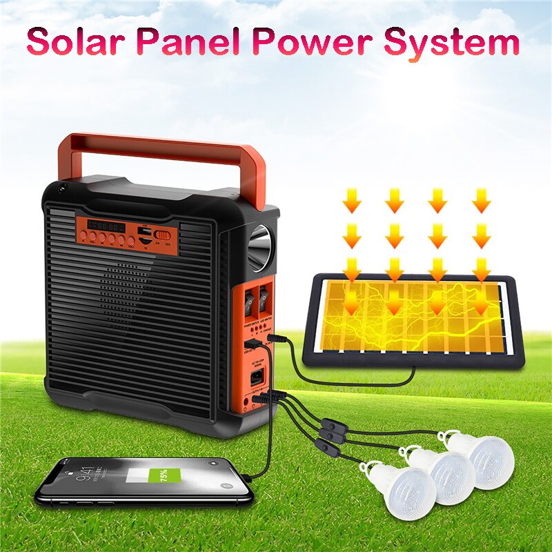 Jual Sistem Tenaga Surya Solar Light Solar Power Panel Generator Kit ...