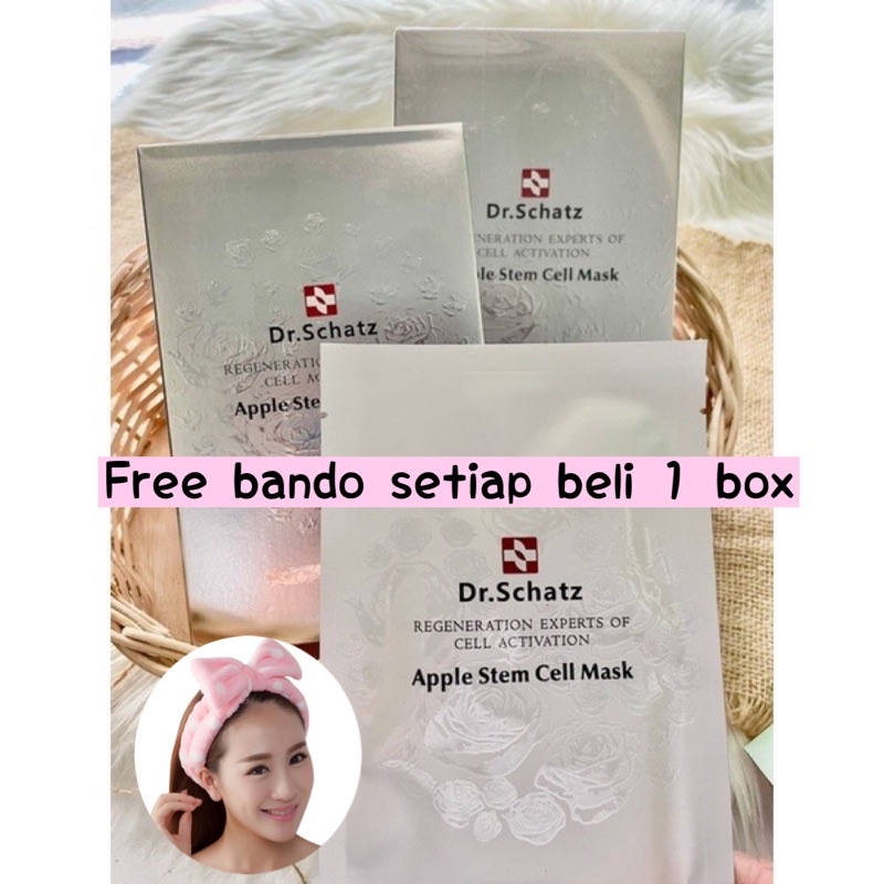 Jual DrSchatz Phyto Cell Mask - New face StemCell Mask - per box isi 5 pcs | Shopee Indonesia