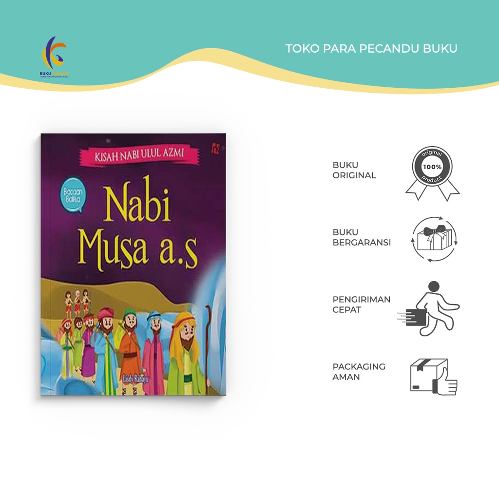 Jual Buku Agama - Kisah Nabi Ulul Azmi : Nabi Musa A.S | Shopee Indonesia