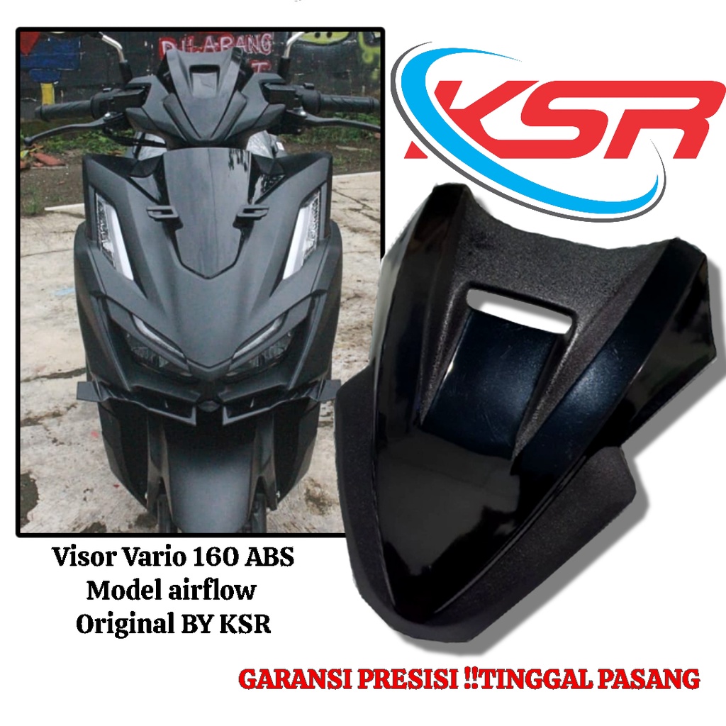Jual Visor Vario 160 Model Airflow ORIGINAL KSR | Shopee Indonesia