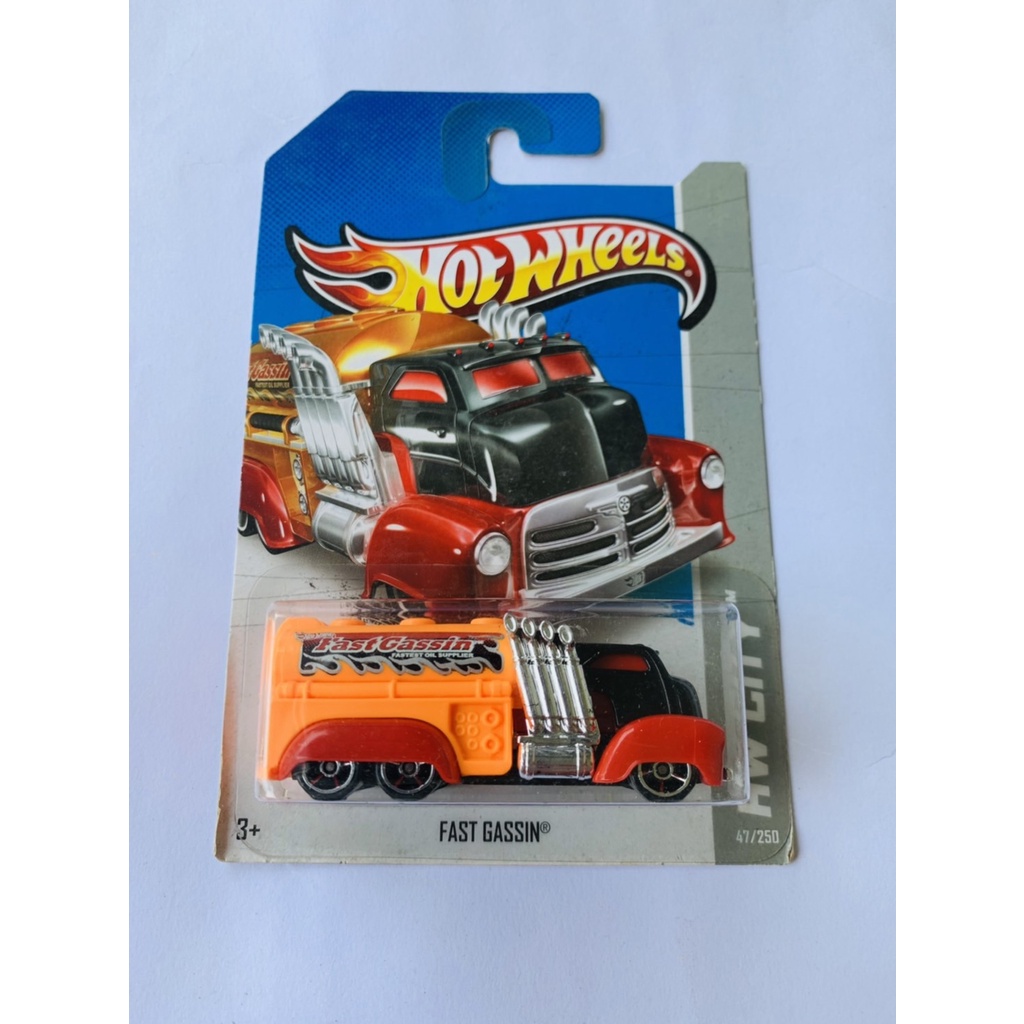 Jual HOTWHEELS HOT WHEELS FAST GASSIN MERAH ORANGE HW CITY DIECAST ...