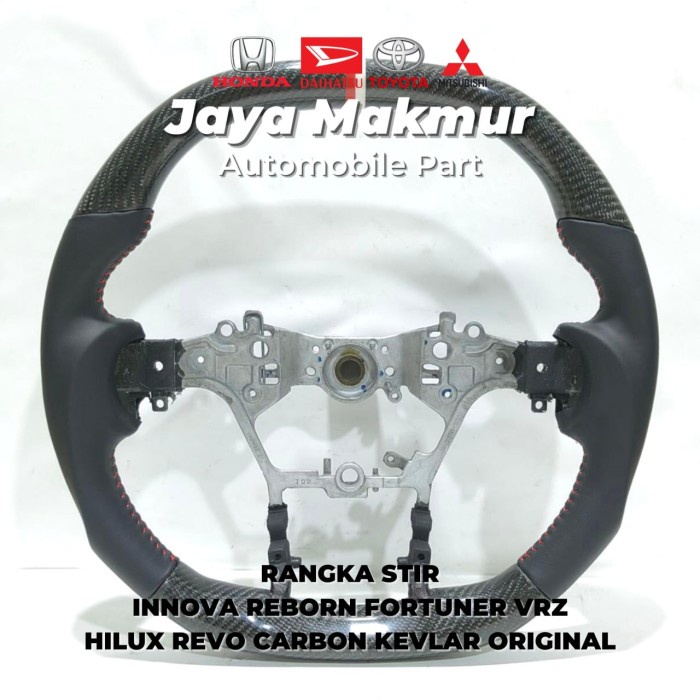 Jual Rangka Lingkar Steer Stir Innova Reborn Fortuner Vrz Carbon Kevlar ...