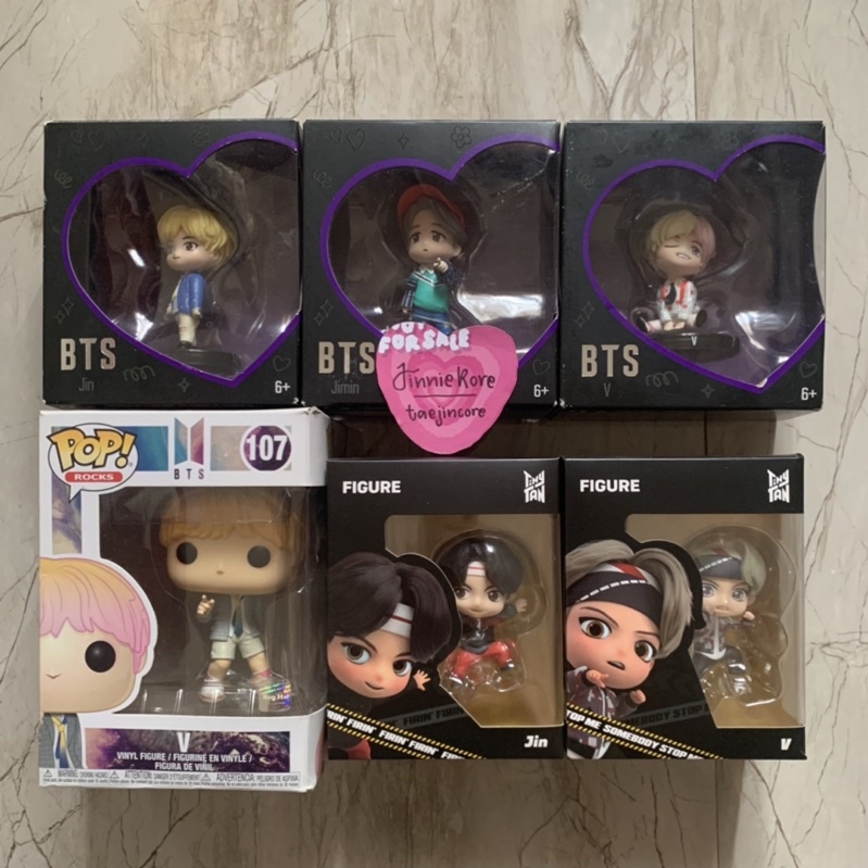 Jual BTS OFFICIAL MERCH MINI STANDING FIGURE TINYTAN IDOL MIC DROP FUNKO POP ROCKS JIN JIMIN V ...