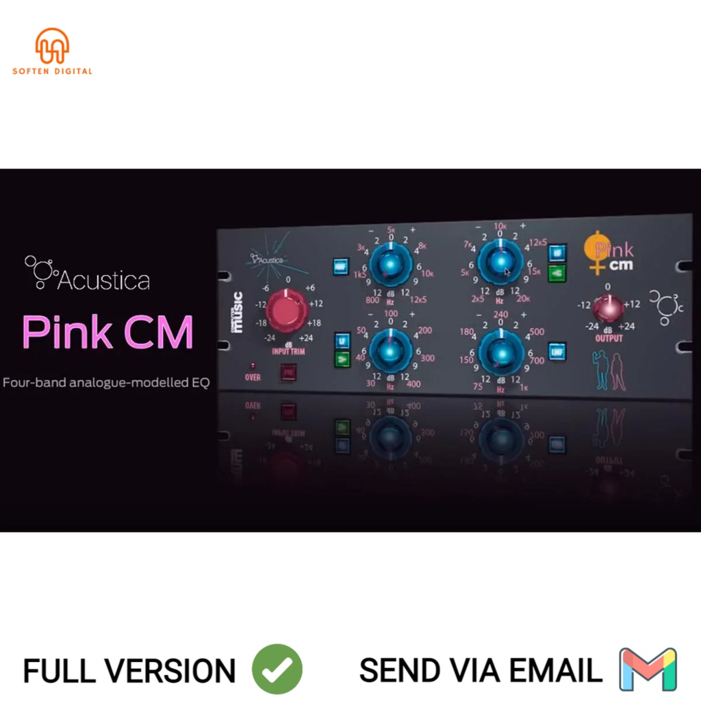 Jual Acustica Audio Pink EQ VST plugin classic outboard mixing ...