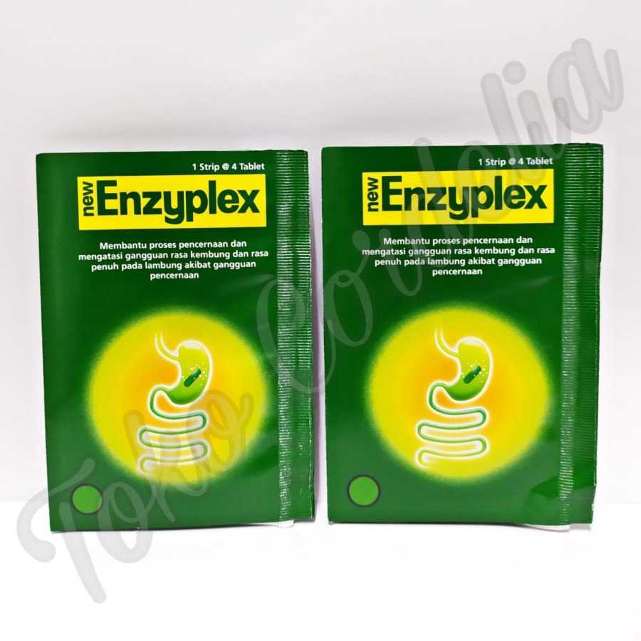 Jual New Enzyplex Isi 4 Tablet Untuk Gangguan Lambung & Pencernaan ...