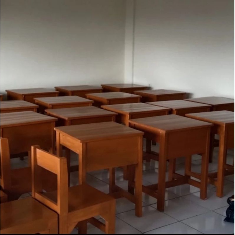 Jual 1 Set Meja Siswa / meja bangku sekolah | Shopee Indonesia
