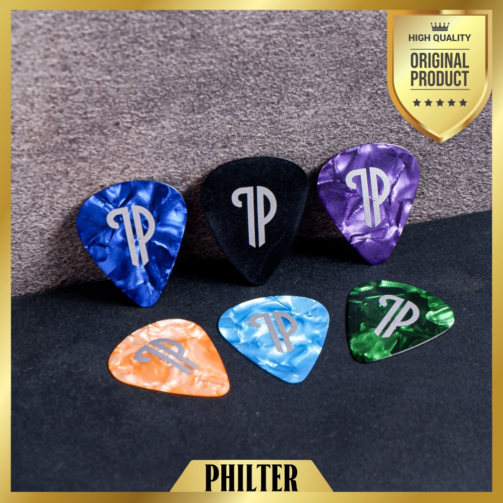 Jual ORIGINAL Pick Gitar Plectrum Philter High Quality | Shopee Indonesia
