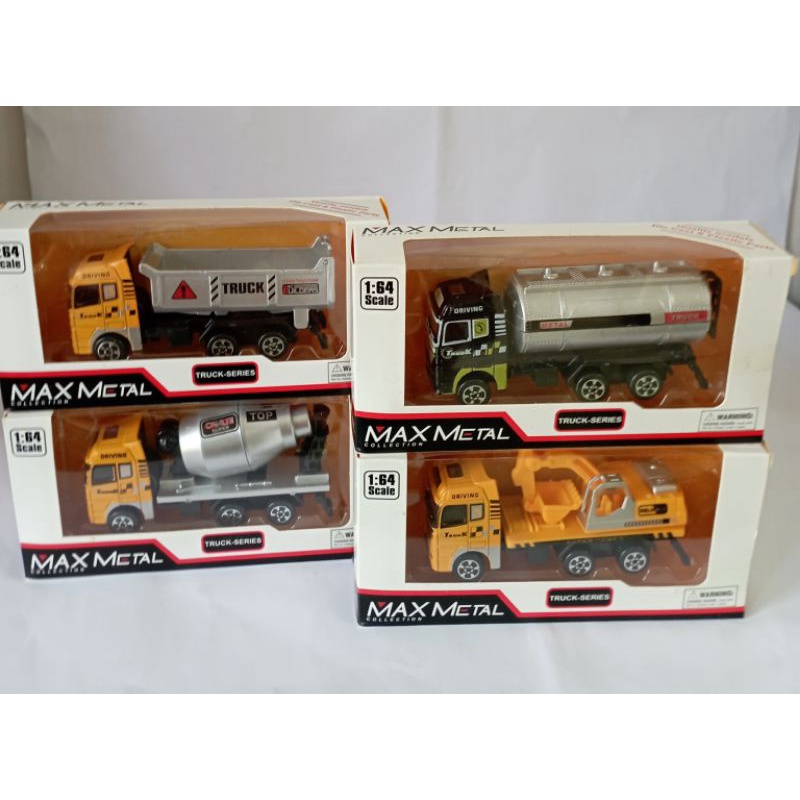 Jual Die cast truk die cast truk construction die cast miniature truk ...