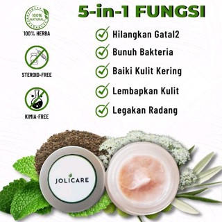 Jual Jolicare Cream (Original) - Eczema Treatment 10g Cream For Itchy ...