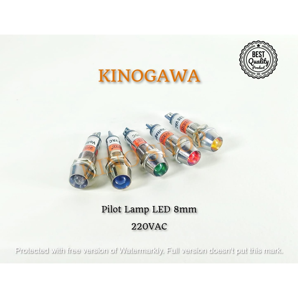 Jual Pilot Lamp mini 8mm Diode 220 VAC | Shopee Indonesia