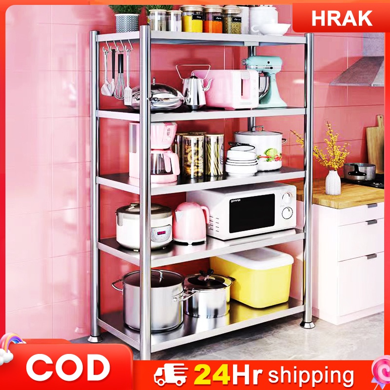 Jual HRAK Rak Dapur Stainless Steel /Rak Susun 5 tingkat/ Rak Untuk ...