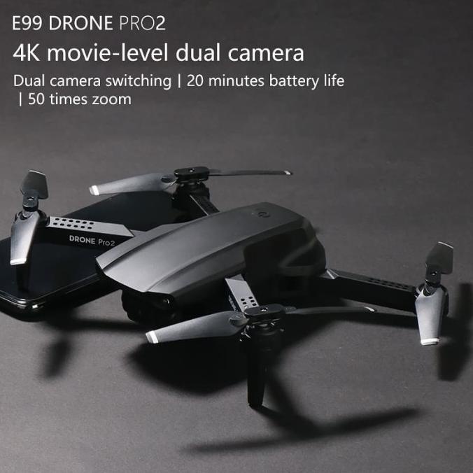 Jual Rc Drone E99 K3 Pro 4K Dual Kamera Avoid Obstacles Wifi Fpv ...