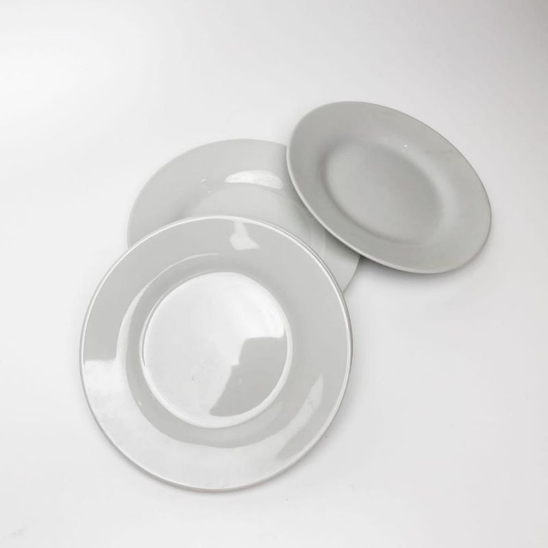 Jual Piring Keramik Ceper Polos/ Piring Salad/ Piring snack ukuran 6 ...