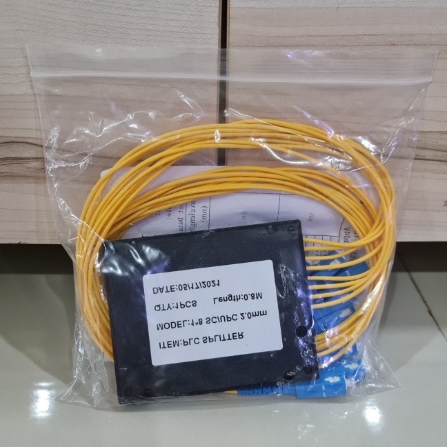 Jual Passive Splitter Fiber Optic 1:8 SC/UPC | Shopee Indonesia