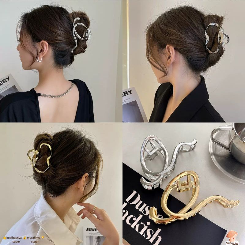 Jual Jepit Rambut Zara Jepitan Besi Model Simpul Tali / Model menarik ...